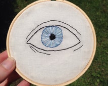 Popular items for eyes embroidery on Etsy