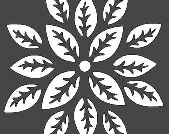 Unique nature stencils related items | Etsy