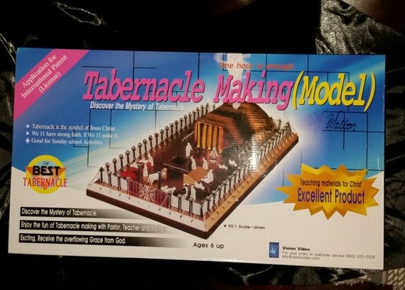 90s Vintage Tabernacle Making Model Kit / Brand New / Church
