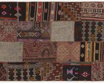 Unique patchwork carpet related items | Etsy