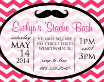 Unique stache bash party related items | Etsy