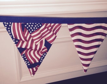 Patriotic bunting | Etsy