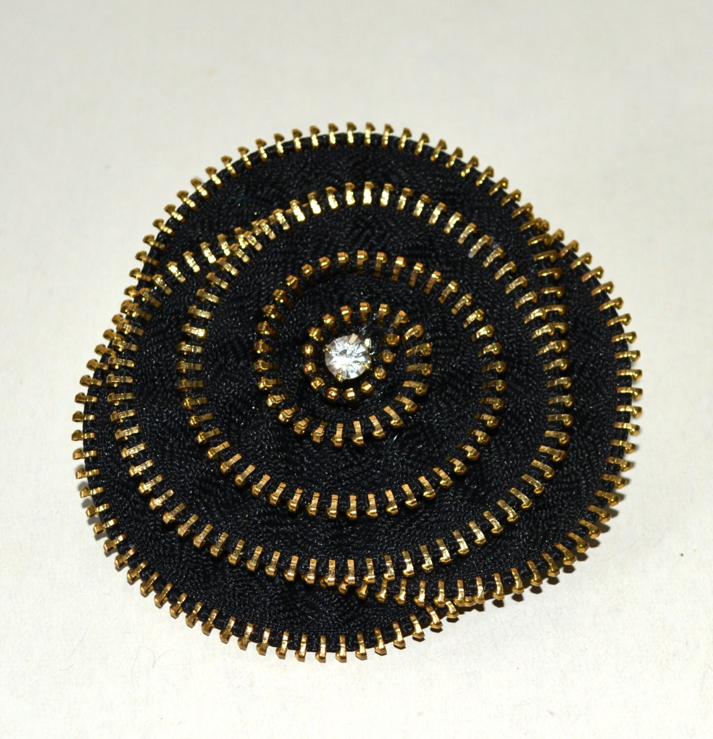 Zipper Hair Clip/Hair Accessory/Zipper Hair Accessories/Floral