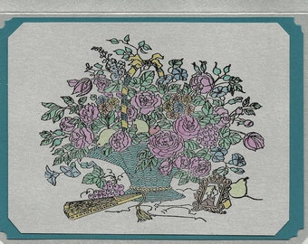 Victorian note cards | Etsy