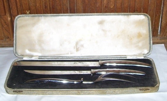 Griffon Cutlery 3 Pieces Stainless Steel Fork Knife Large