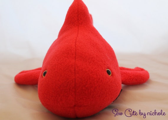 Red Plush Shark
