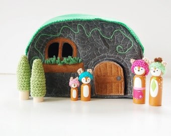 Unique waldorf doll house related items | Etsy