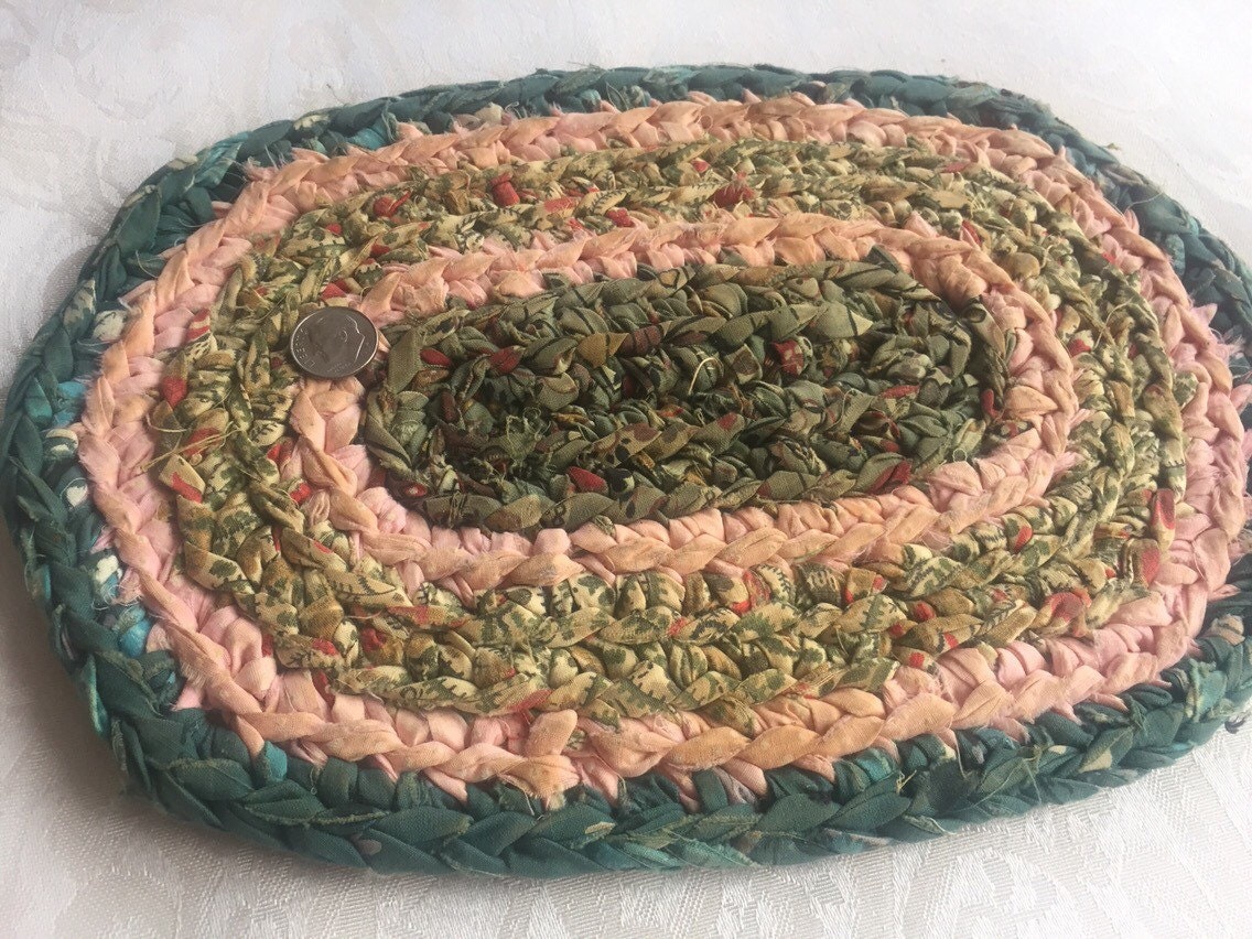 Vintage rag rug for doll house – Haute Juice