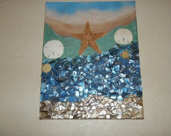 Unique sand dollar art related items | Etsy