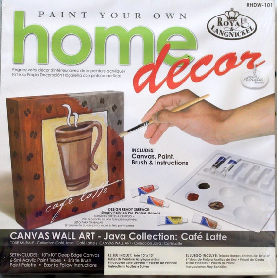 Do It Yourself Canvas Wall Art/Paint Your Own by EmbellishByAndrea