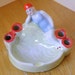 Flapper Bathing Beauty Ashtray lady figurine Luster by LucyLucy9