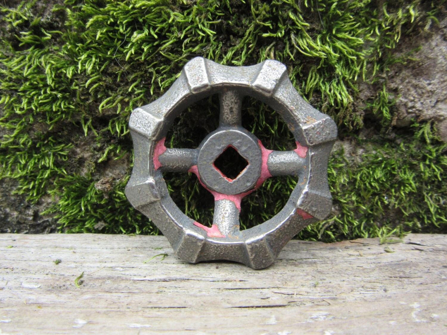 Vintage Valve Handle Faucet Knobs Metal Handle Knob Industrial Spigot ...