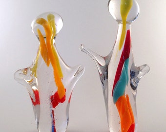 Unique Blown Glass Art Made in Portland by by ClassicalTwistGlass
