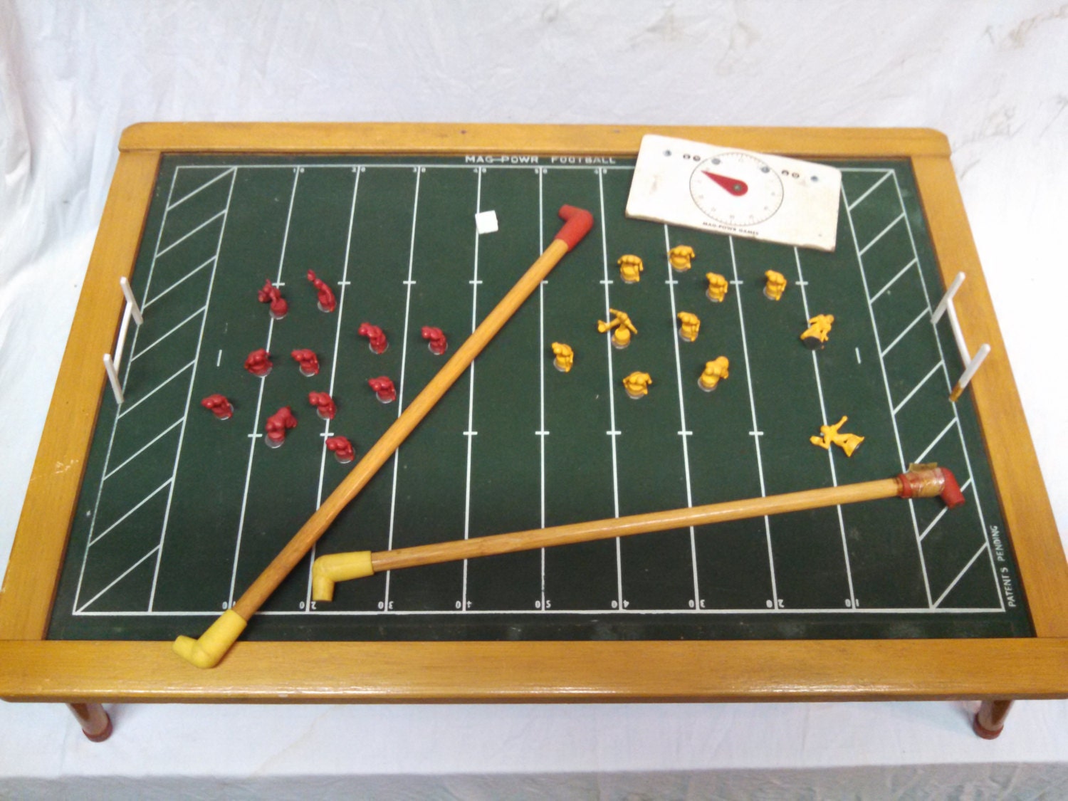 Mag Powr Football 1950s vintage magnetic 3D by starwarsdan on Etsy