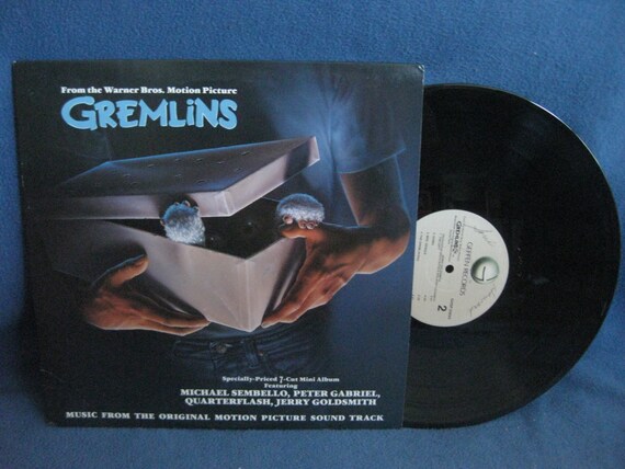 RARE Vintage Gremlins Original Soundtrack Film by sweetleafvinyl