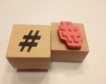 Large number stamps | Etsy