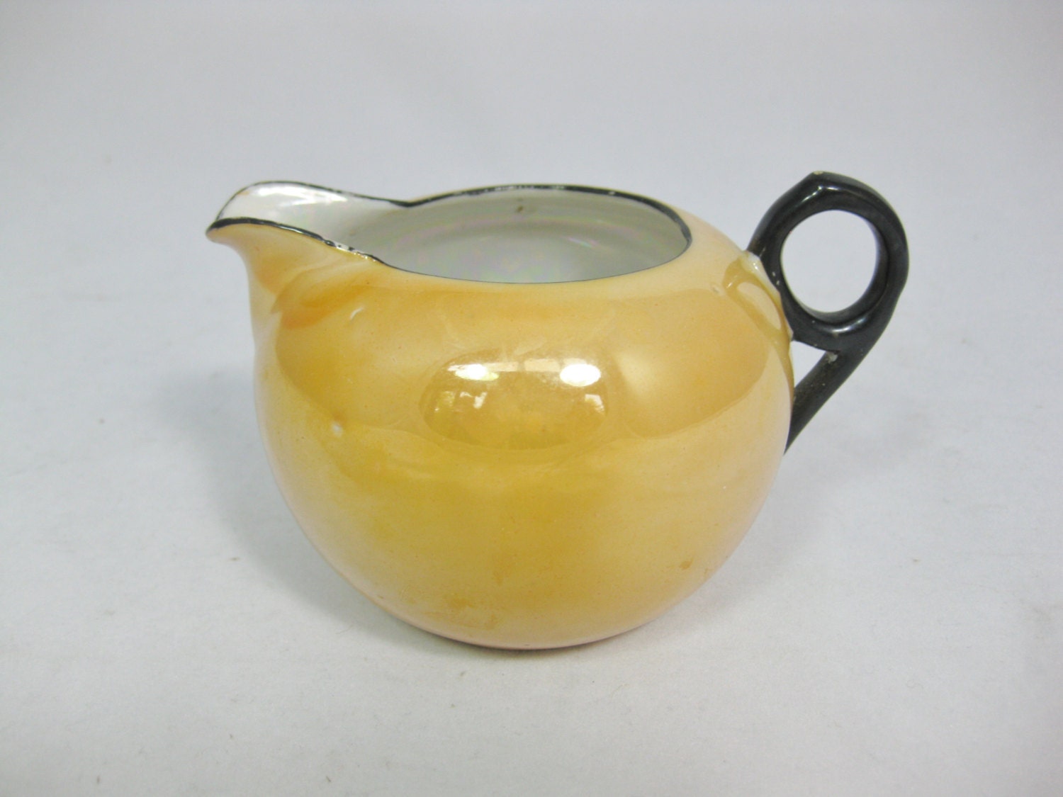 Japanese Lustreware Cream Pitcher, Peach Lusterware – Haute Juice