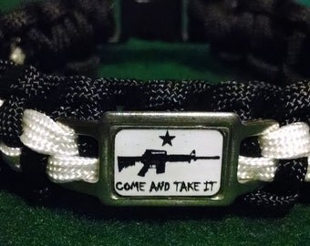 2nd Second Amendment Come and Take it Paracord by Paracordsandmore