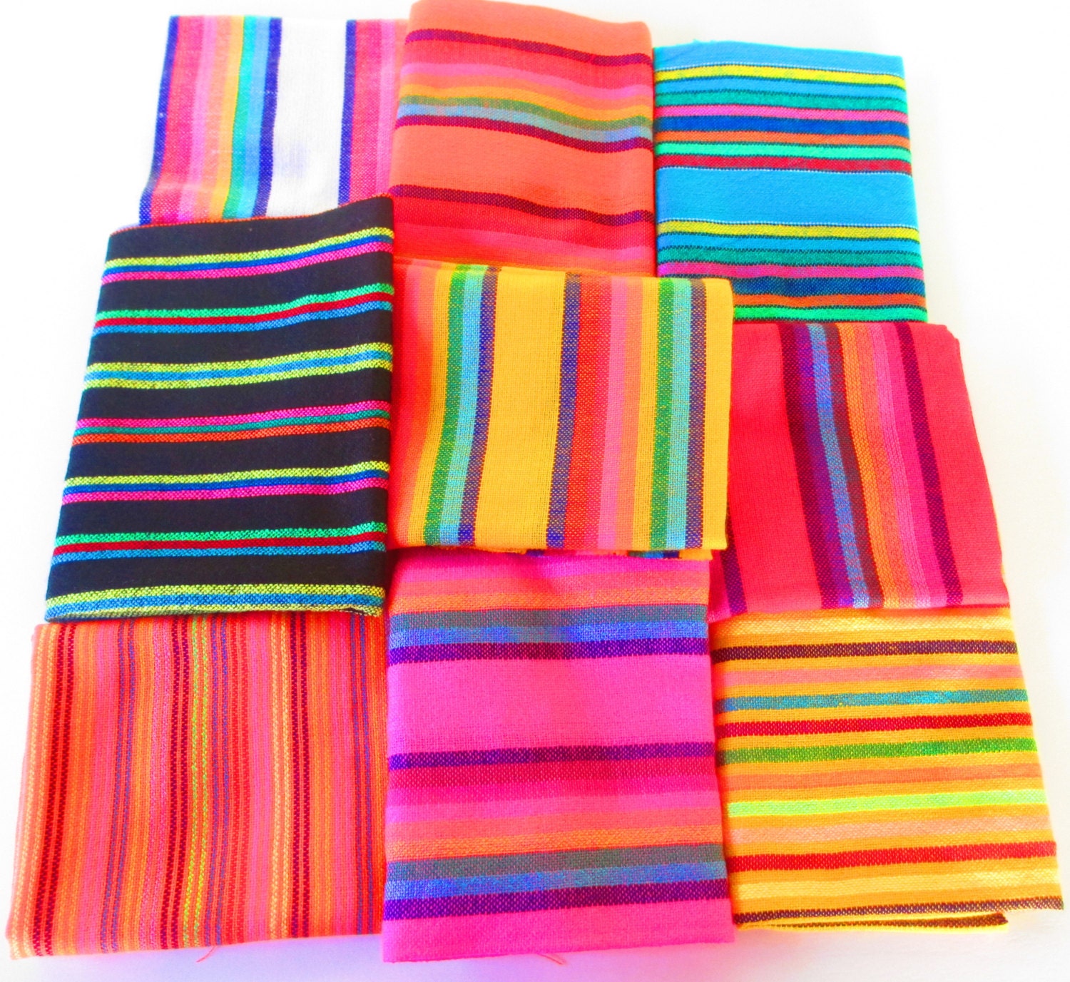 Mexican fabric 10 half yards Aztec fabric by MexFabricSupplies