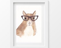 Popular items for nerd squirrel on Etsy