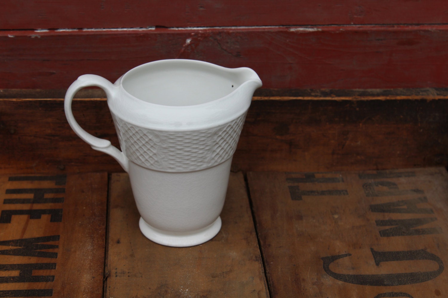 Small Ironstone Pitcher / Vintage Marlborough Ironstone Pitcher ...