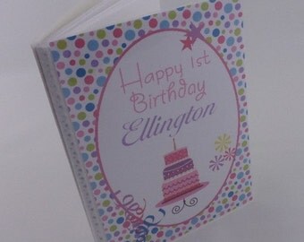 Unique 1st birthday book related items | Etsy