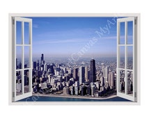 Popular items for chicago wall decal on Etsy