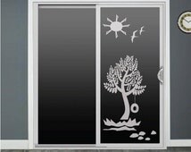 Popular items for etched glass decal on Etsy