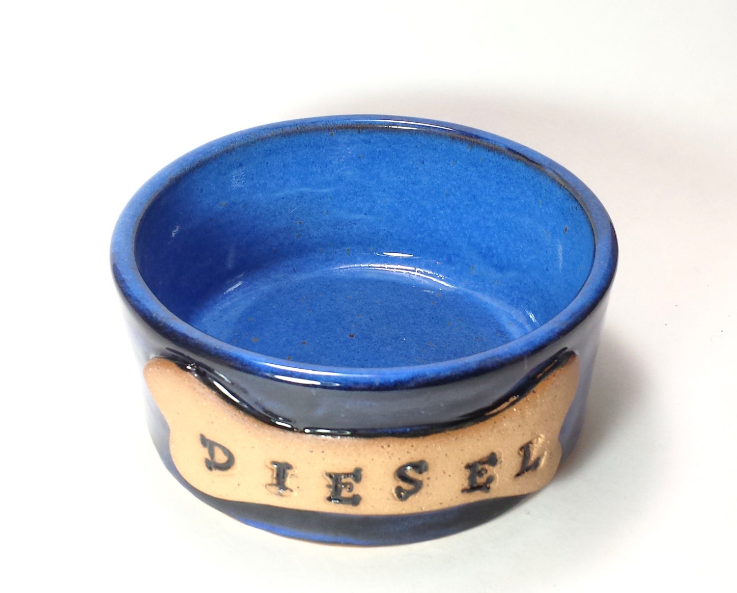 Personalized Made To Order Large Ceramic Pottery Dog Bowls custom personalized-made-to-order-large-ceramic-pottery-dog-bowls-custom