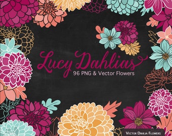 Emma Floral Bicycle Clipart & Vectors in Grandmas by AmandaIlkov