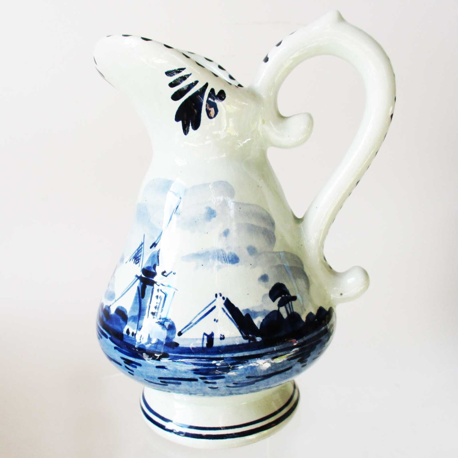 vintage Hand painted Delft Jug – Haute Juice