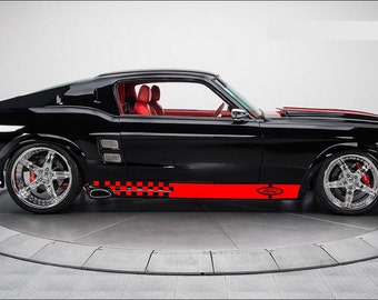 Mustang sticker | Etsy