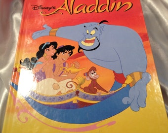 Disney's Aladdin Book Illustrated by Kenny Thompkins and