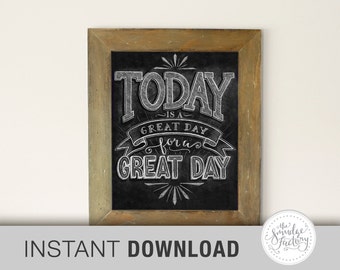 Today is a great day | Etsy
