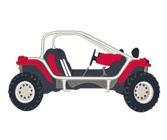 Side by Side Machine Embroidery Design Atv by EmbroidDesigns