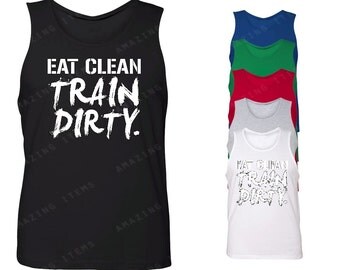 Train dirty tank top | Etsy
