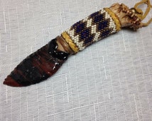 Unique obsidian knife related items | Etsy