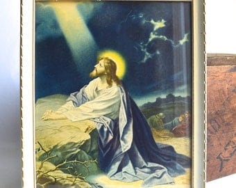 Vintage jesus christ | Etsy