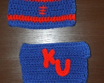 Popular items for football crochet hat on Etsy