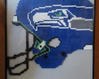 Seahawks perler bead | Etsy