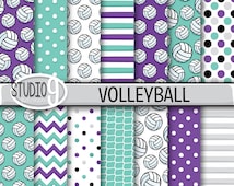 Popular items for volleyball printable on Etsy