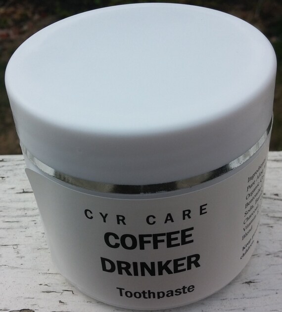 Coffee drinkers toothpaste-remineralizing toothpaste-charcoal