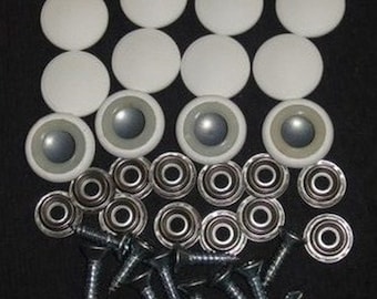 New Set Of 12 30 Dura Snap Upholstery Buttons RV Boat Black