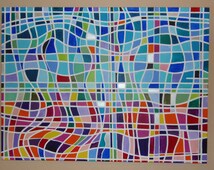 Popular items for abstract acrylic art on Etsy