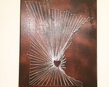 Popular items for string wall art on Etsy