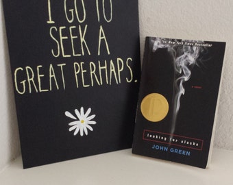 Unique john green quote related items | Etsy