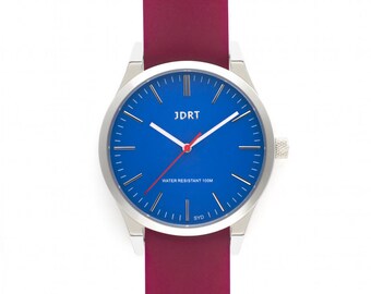 Oxblood watch | Etsy