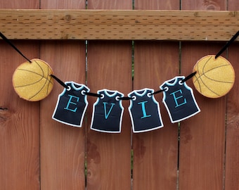 Basketball banner | Etsy