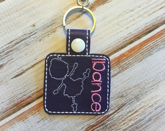 Ballet keychain Dance Keychain Meet Me At the Barre