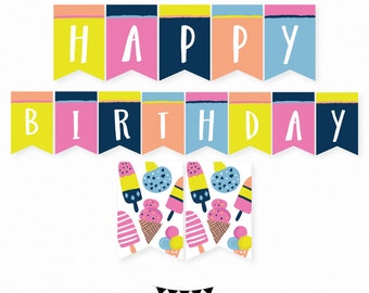 Printable party supplies - Etsy